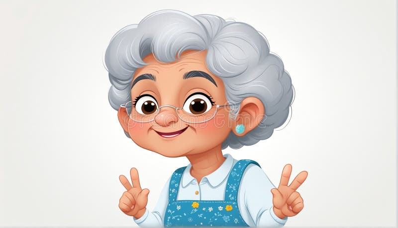 Cute Hispanic Grandma Stock Illustrations – 7 Cute Hispanic Grandma ...