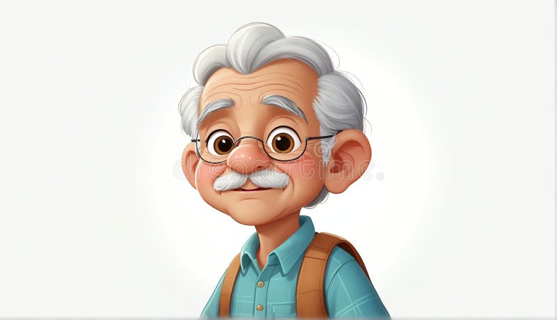 Cute Hispanic Cartoon Girl in White Coat Holds a Dog and Smiles. she is ...