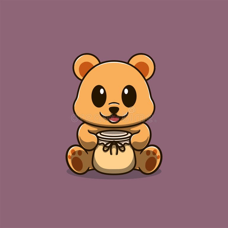 Cute Honey Bear Stock Illustrations – 10,626 Cute Honey Bear Stock ...