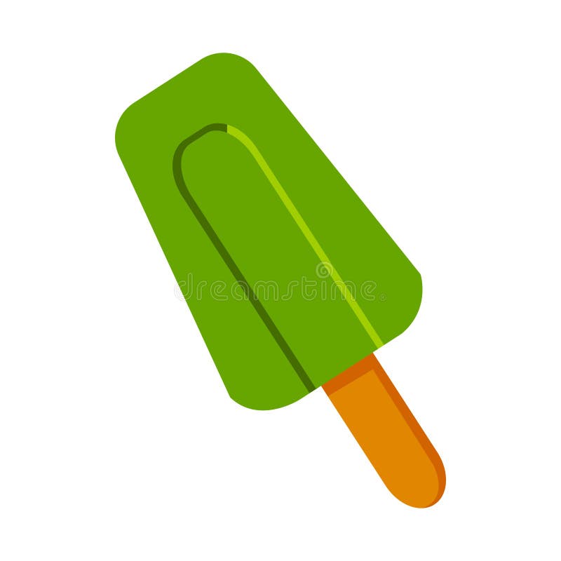 Cute of ice pop stock vector. Illustration of milk, glaze - 256718551