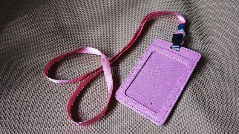 Cute ID card holder stock photo. Image of font, jewellery - 235103456