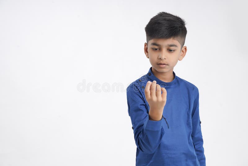 Teen Model Showing Three Fingers Stock Photos - Free & Royalty-Free ...