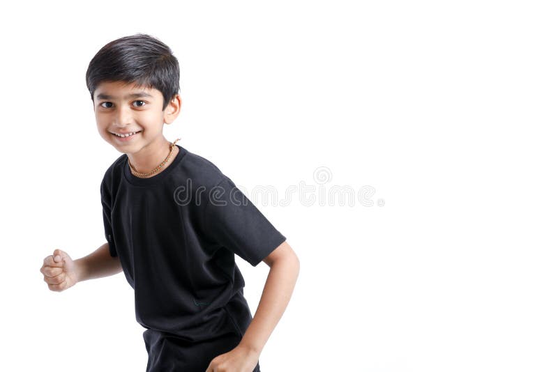 Cute Indian Little Boy Playing , Running and Giving Multiple Expression ...