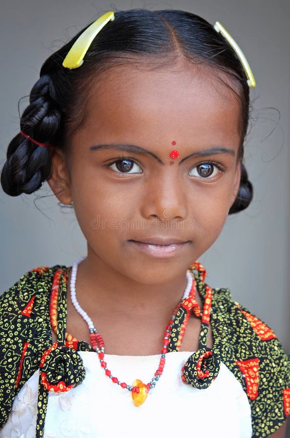 Cute Tamil Village Girls Stock Photos - Free & Royalty-Free Stock ...