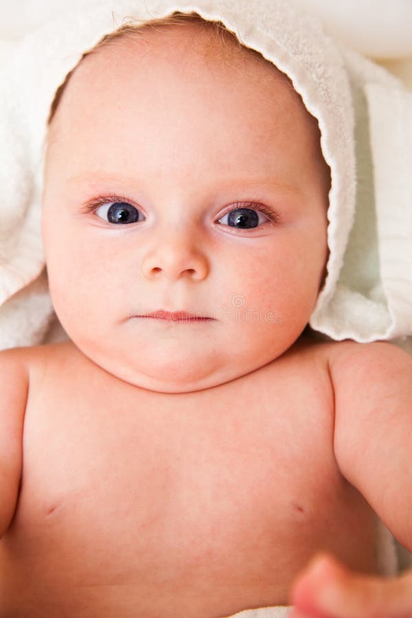 Cute infant gir stock photo. Image of funny, adorable - 23225124