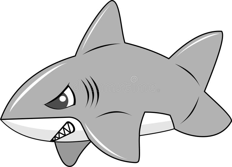 Shortfin Mako Shark Drawing