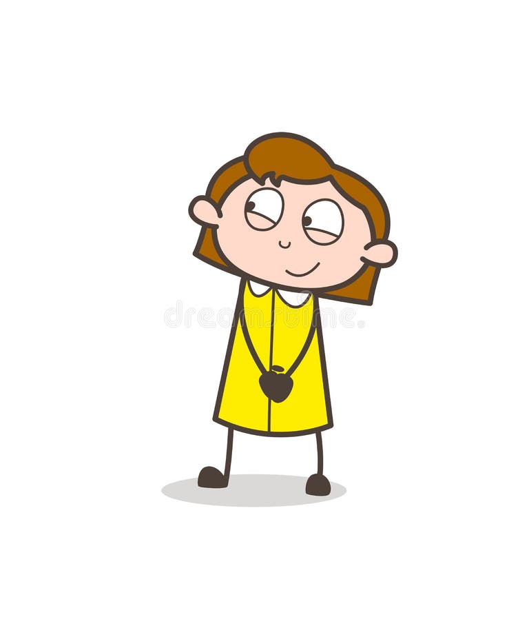 Cute Innocent Girl Stock Illustrations 6 704 Cute Innocent Girl Stock
