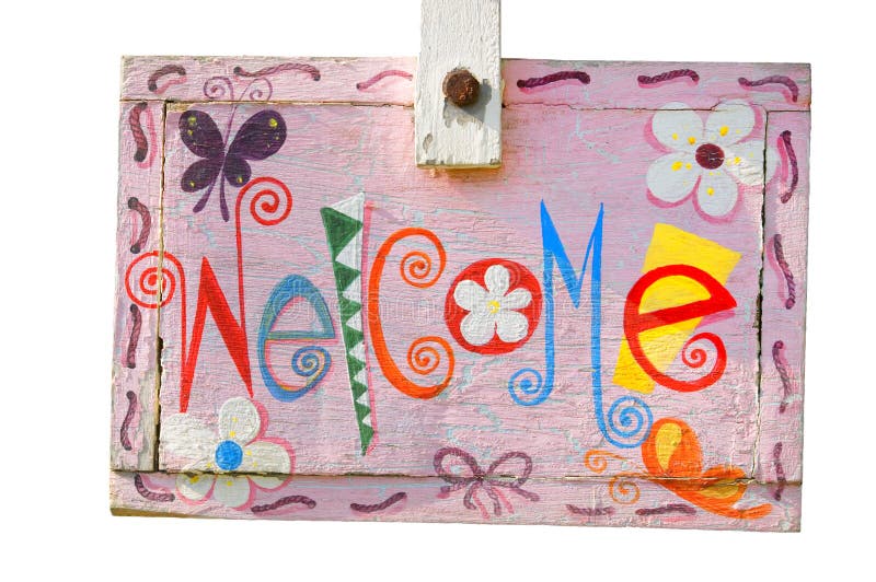 Cute isolated signboard stock image. Image of isolated - 15547761