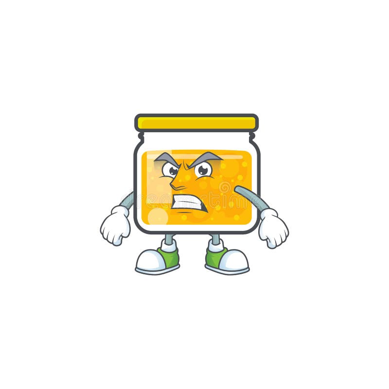 Angry Cartoon Jelly Jar Stock Illustrations – 17 Angry Cartoon Jelly ...