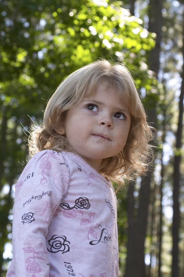 Cute Little Frown stock photo. Image of tree, adorable - 1460972