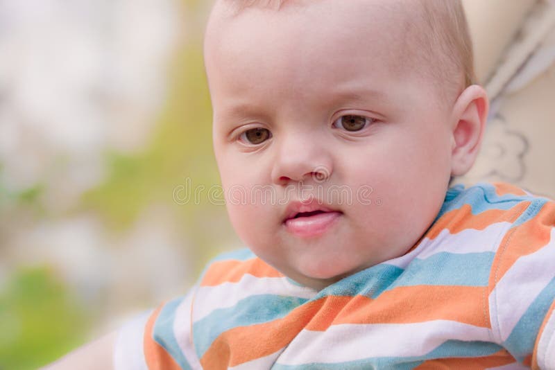 Cute kid stock image. Image of green, little, lovely - 15892149