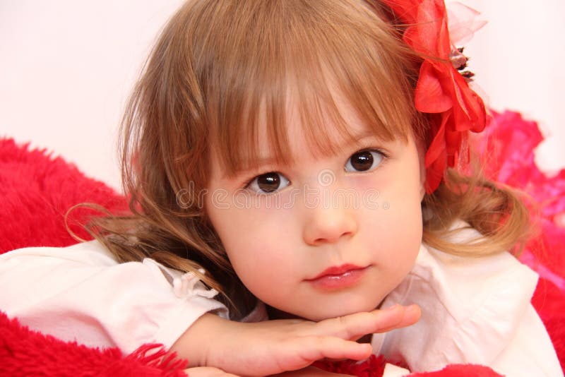 The cute kid stock photo. Image of look, face, valentine - 28815388