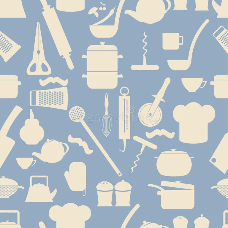 Cute Cooking Pattern Stock Illustrations – 20,206 Cute Cooking Pattern ...