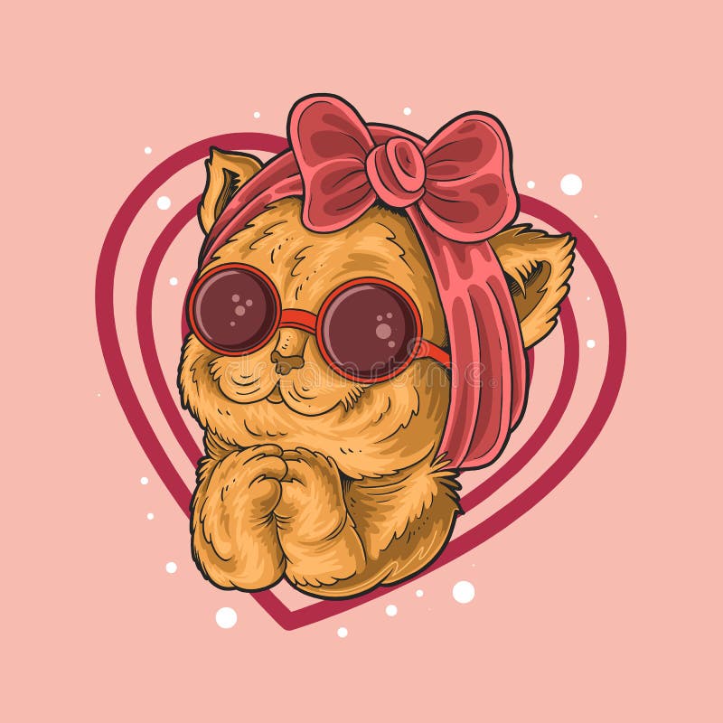 Kitten Begging Stock Illustrations – 106 Kitten Begging Stock ...