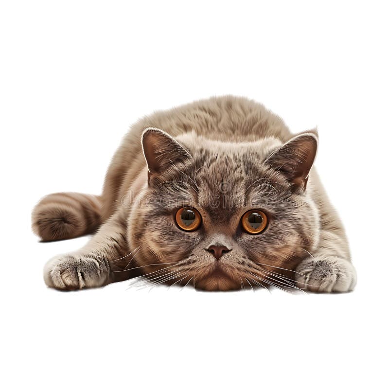 The Cute Cow is Laying on the Grass Stock Vector - Illustration of ...