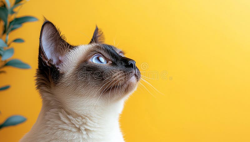 Cute Kitten Staring with Playful Curiosity Indoors Generated by AI ...