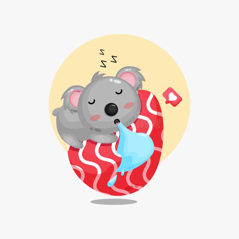 Cute Koala Hold an Easter Egg Stock Vector - Illustration of koala, cartoon: 255614520