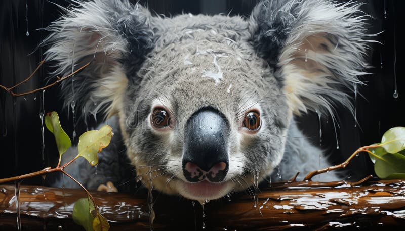 Wet Koala Gum Tree Stock Illustrations – 3 Wet Koala Gum Tree Stock ...
