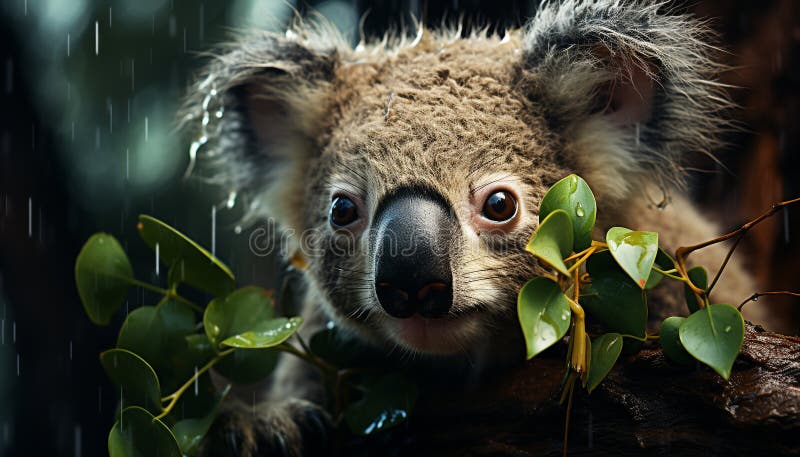 Wet Koala Gum Tree Stock Illustrations – 3 Wet Koala Gum Tree Stock ...