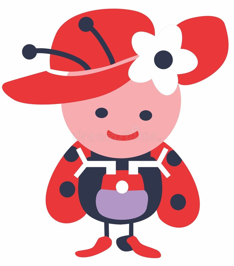 Cute Lady Girls Print Vector Art Stock Vector - Illustration of ball ...