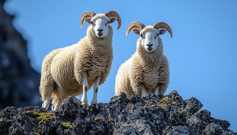Cute Lamb Standing in Grassy Meadow, Looking Innocent Generated by AI ...