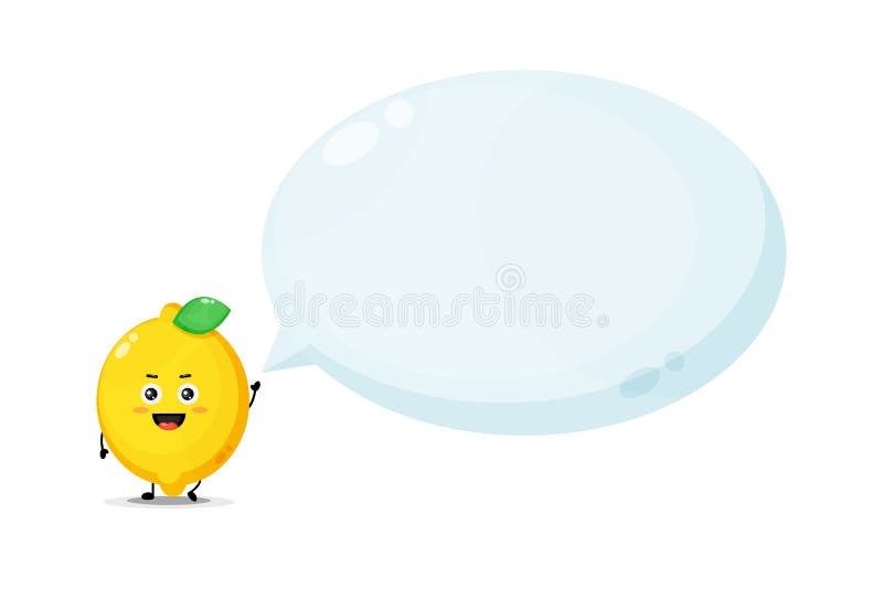 Lemon Talking Stock Illustrations – 268 Lemon Talking Stock ...