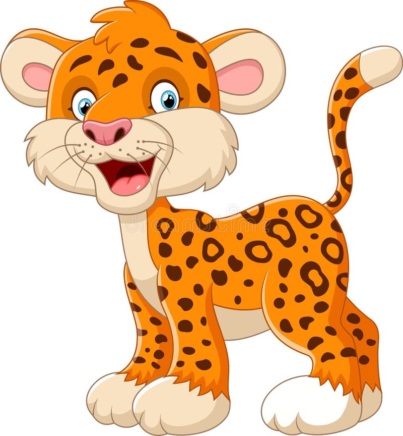 Baby Leopard Cartoon Stock Illustrations – 1,081 Baby Leopard Cartoon ...
