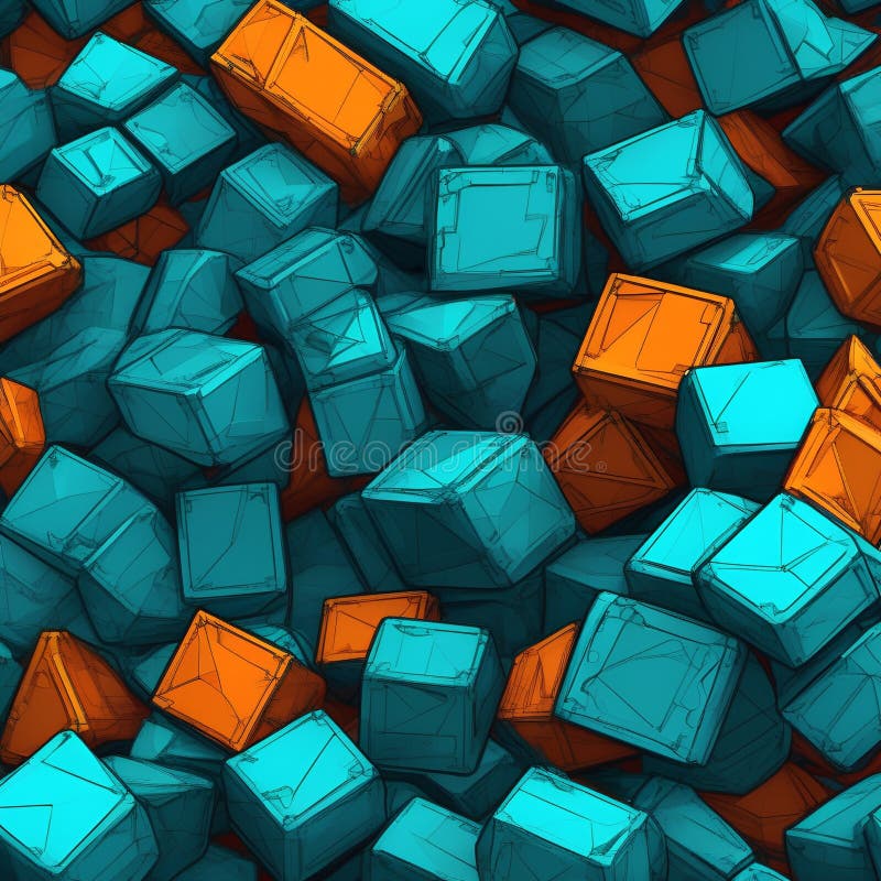 Cute Light Blue Metallic Wild Stone Computer Graphic Background Texture ...