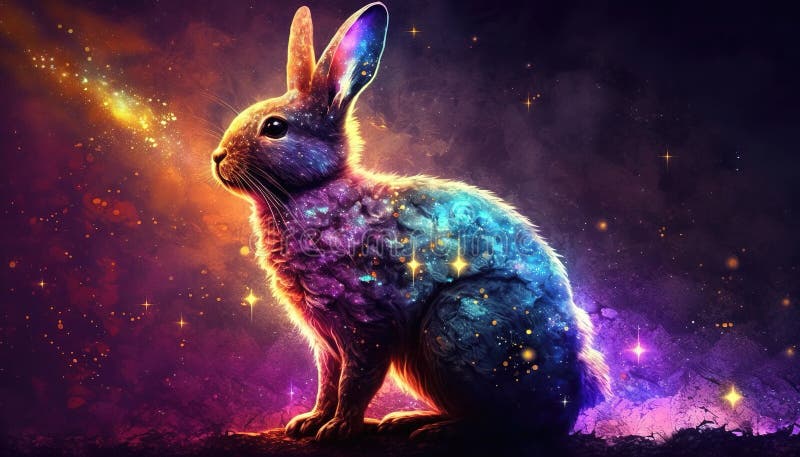 Bunny lightning logo stock vector. Illustration of holiday - 223620909