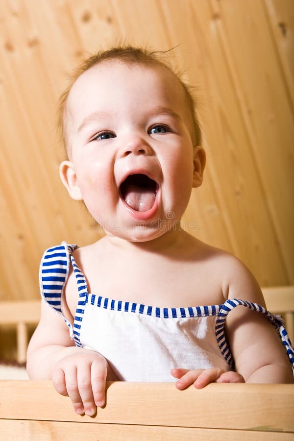 Cute little baby stock photo. Image of little, girl, small - 14777668
