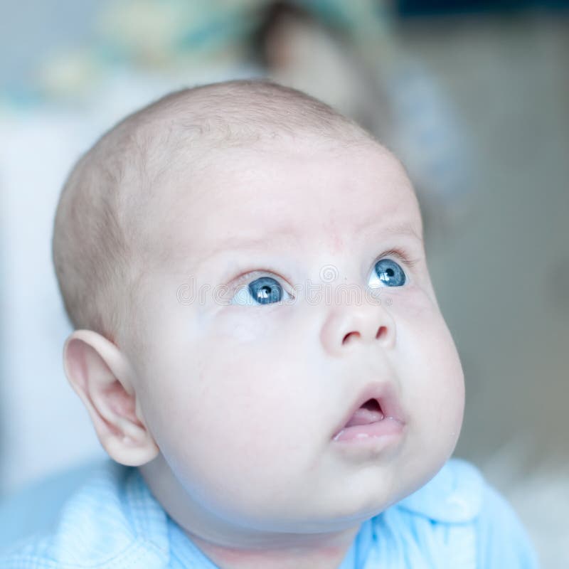 Surprised baby face stock photo. Image of surprise, silly - 50827178