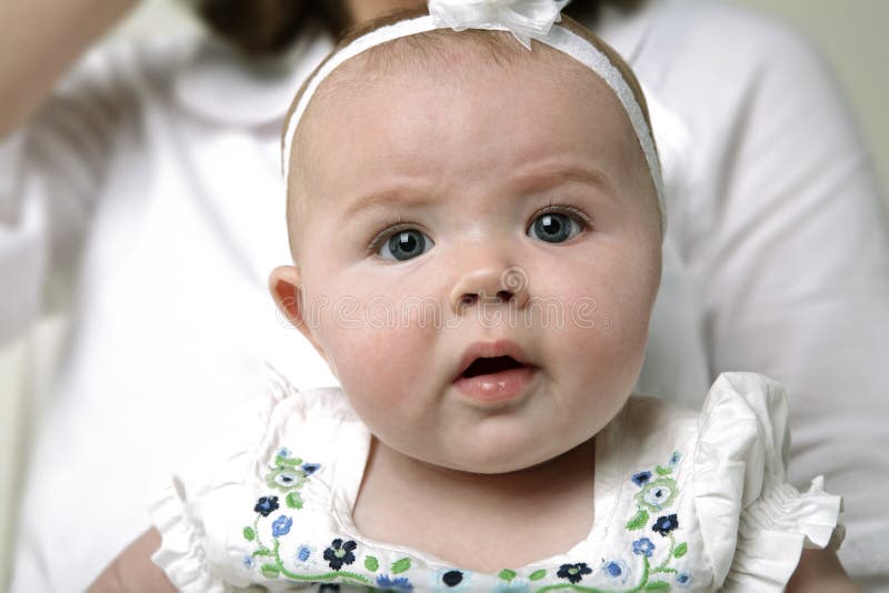 Cute little baby. stock image. Image of expression, adorable - 6682829