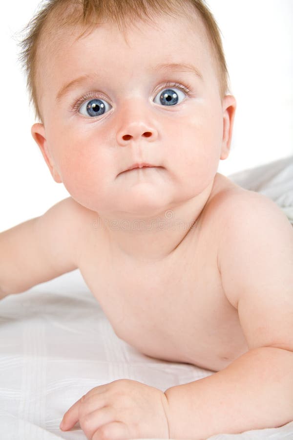 Cute little baby girl stock photo. Image of grow, clothing - 10317192