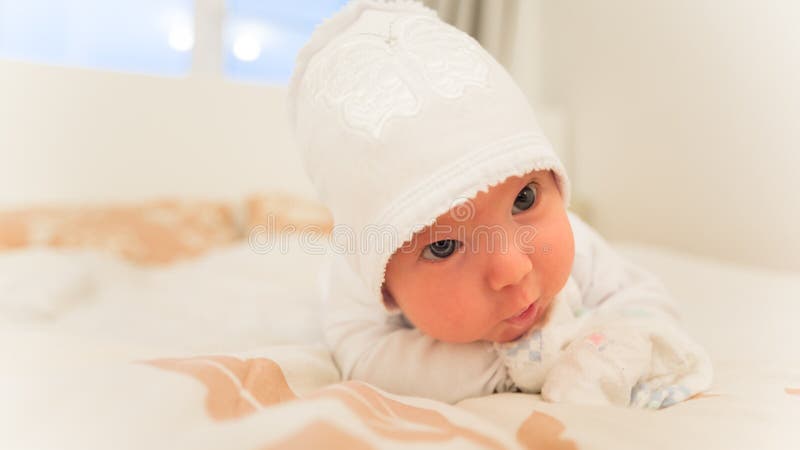 Cute little baby stock image. Image of childhood, person - 78802591