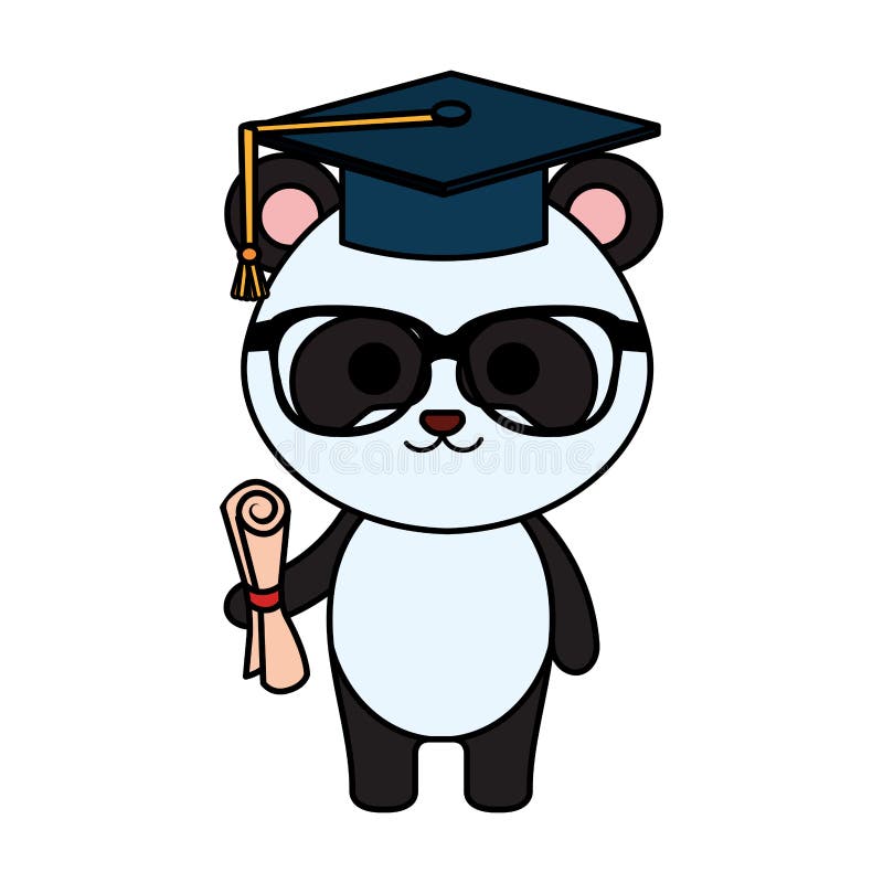 Panda Graduation Stock Illustrations – 136 Panda Graduation Stock ...
