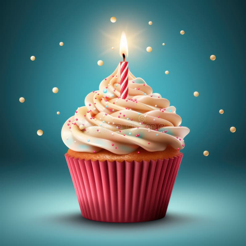 Cupcake Birthday Clipart Stock Illustrations 5 067 Cupcake Birthday