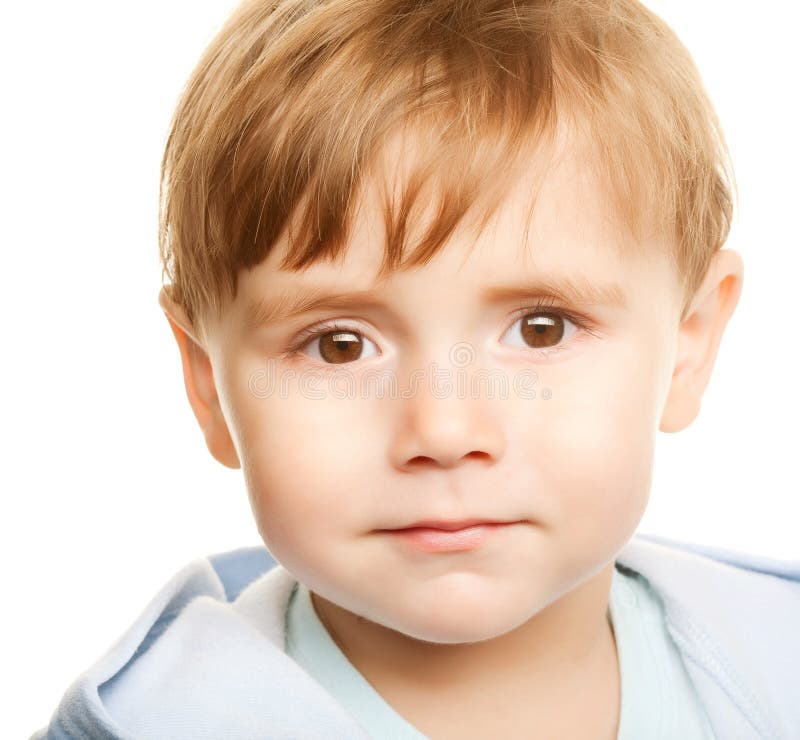 Cute little boy stock image. Image of childhood, little - 12827693