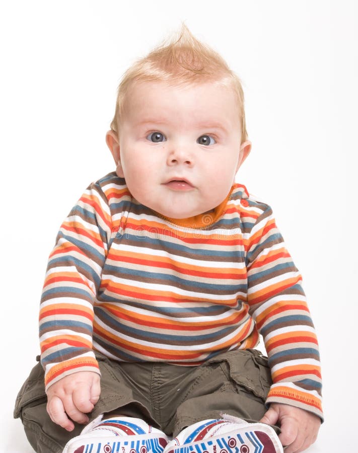 Cute Little Boy stock photo. Image of beautiful, expressive - 16941766
