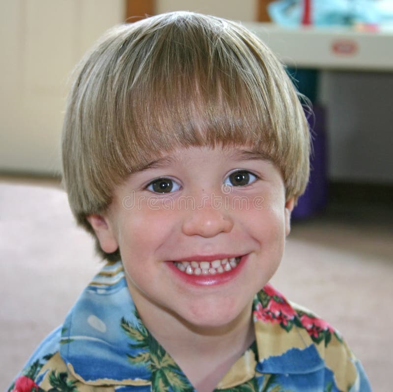 Cute Little Boy stock image. Image of person, grin, emotion - 4628225