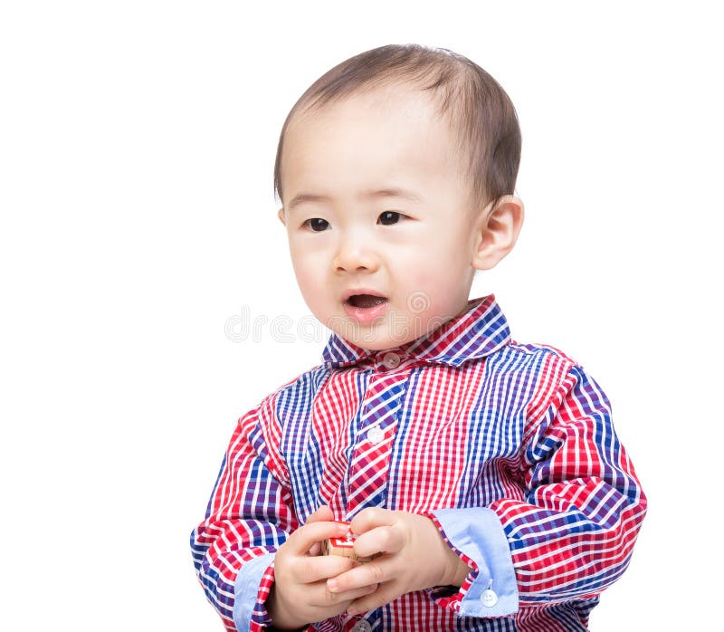 Cute little boy stock photo. Image of adorable, baby - 40595500