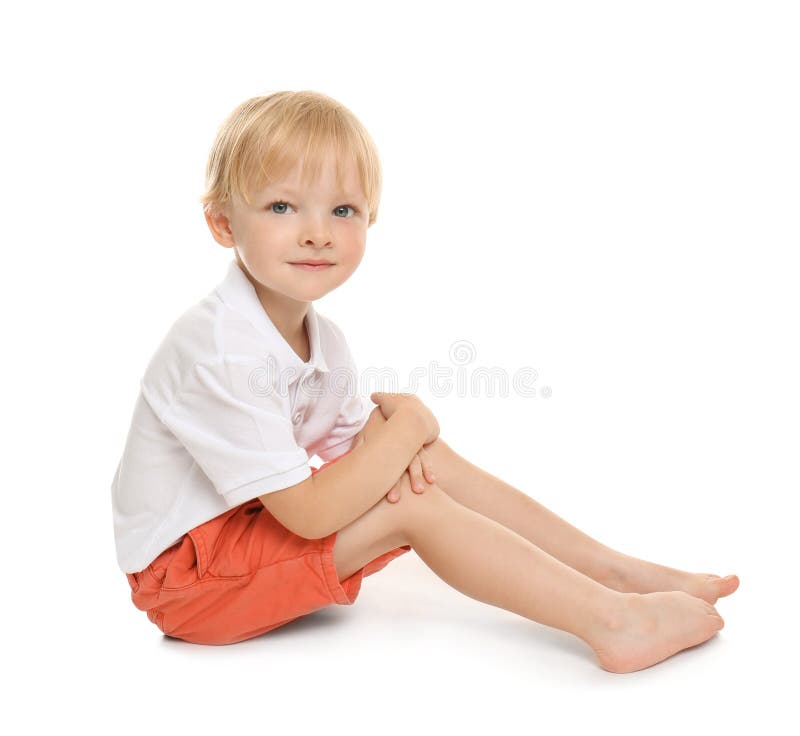 Cute Little Boy on White Background Stock Image - Image of positive ... Cute Little Boy on White Background Stock Image - Image of positive ...