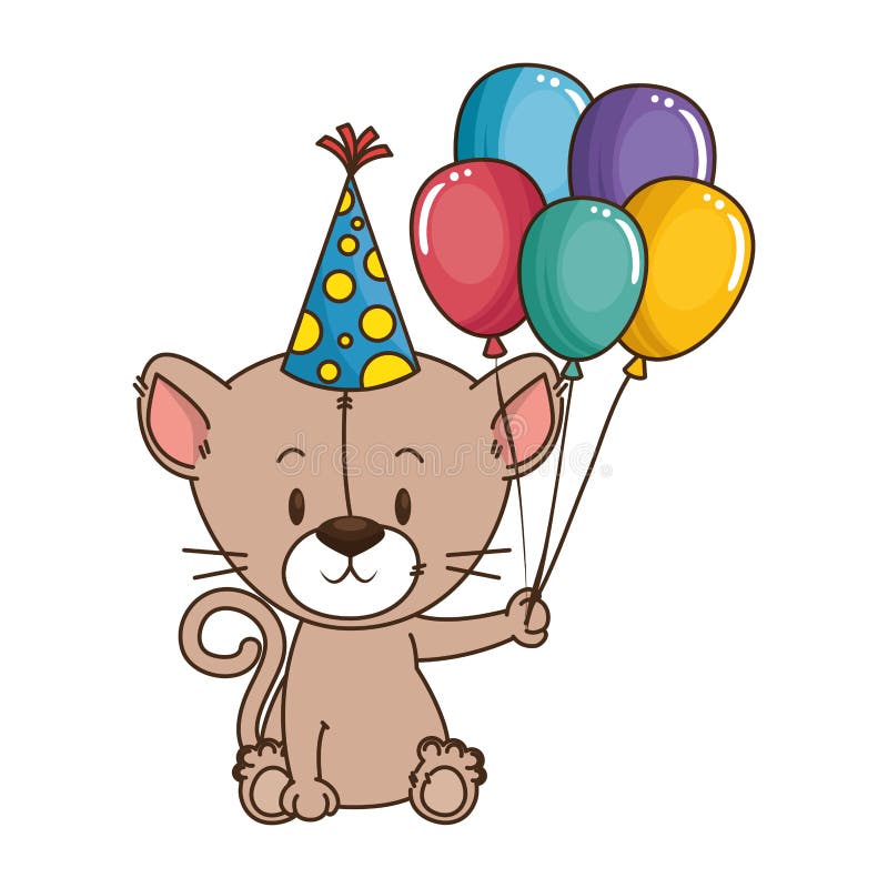 Cute little cat character stock vector. Illustration of imagination ...