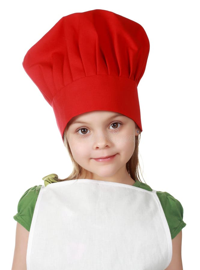 Cute little chief cook stock photo. Image of chief, isolated - 13132836