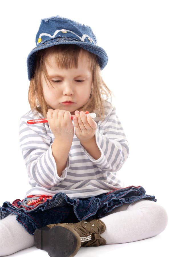 Cute little child stock photo. Image of healthy, blonde - 22339118