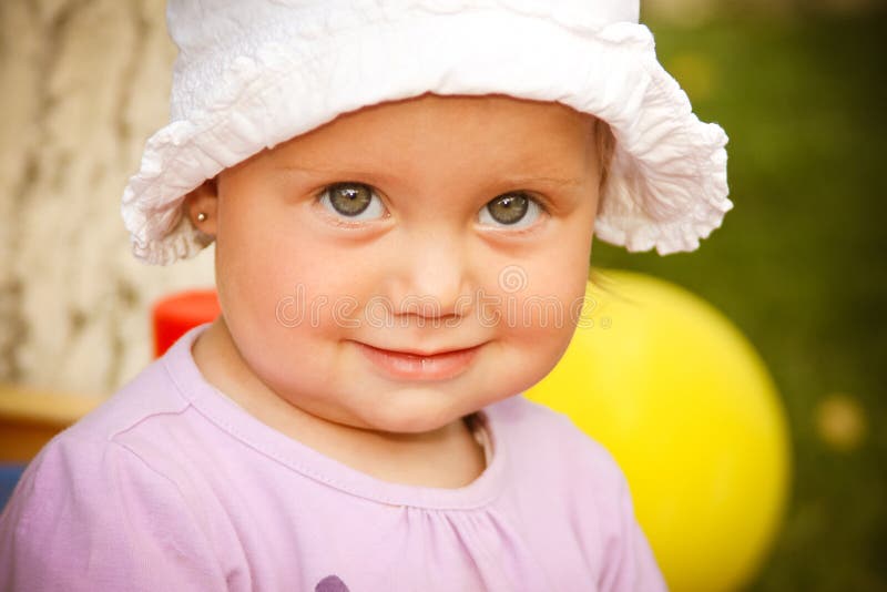 Cute little child girl stock image. Image of girl, lifestyle - 49814745