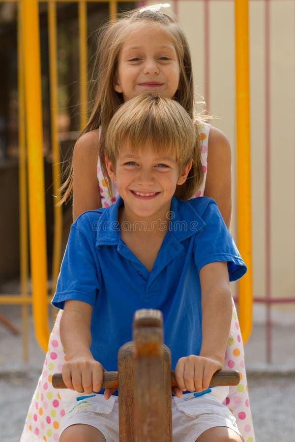 Cute Little Children Friends Stock Image - Image of childhood ...