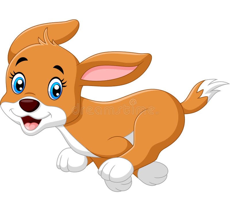 Cartoon Dog Running