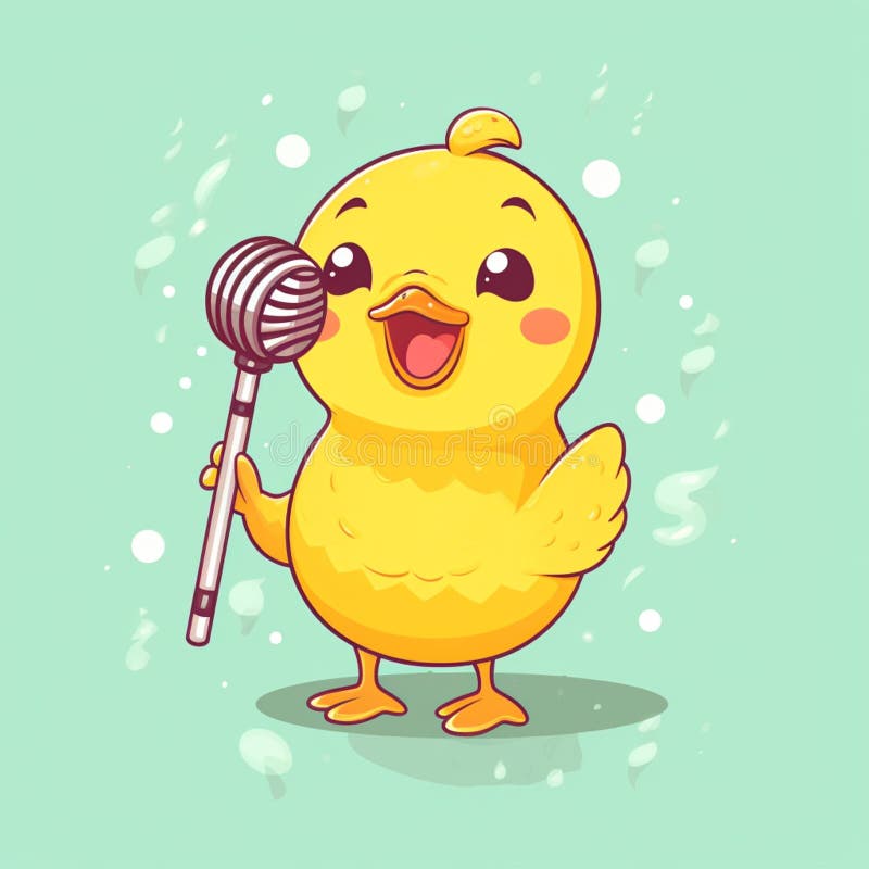 Duck Singing Stock Illustrations – 208 Duck Singing Stock Illustrations ...