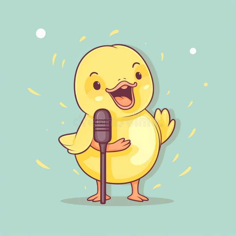 Duck Singing Stock Illustrations – 208 Duck Singing Stock Illustrations ...