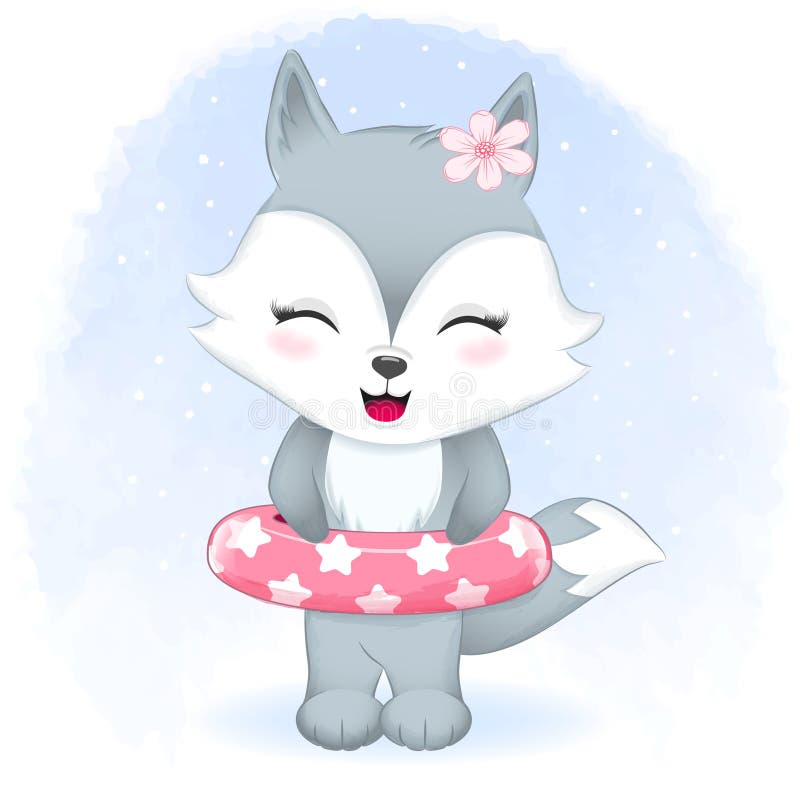 Fox Swim Stock Illustrations – 133 Fox Swim Stock Illustrations ...